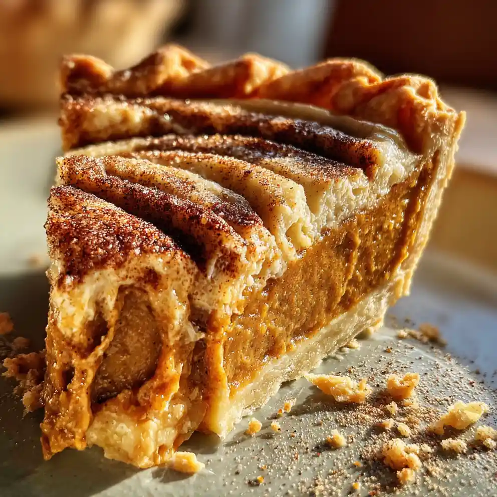 pumpkin pie recipe minecraft: Spiced Chai Swirl Pumpkin Pie